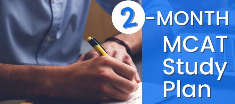 4 Month MCAT Study Plan - Prep For Med School